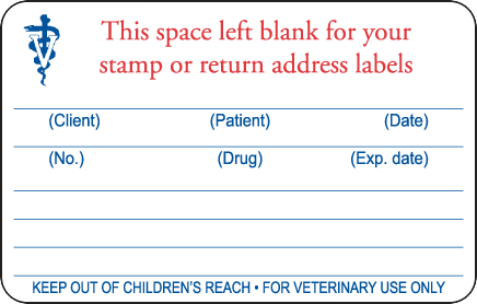ParaMedical Labels | Prescription Labels, Veterinary Labels, Custom Labels
